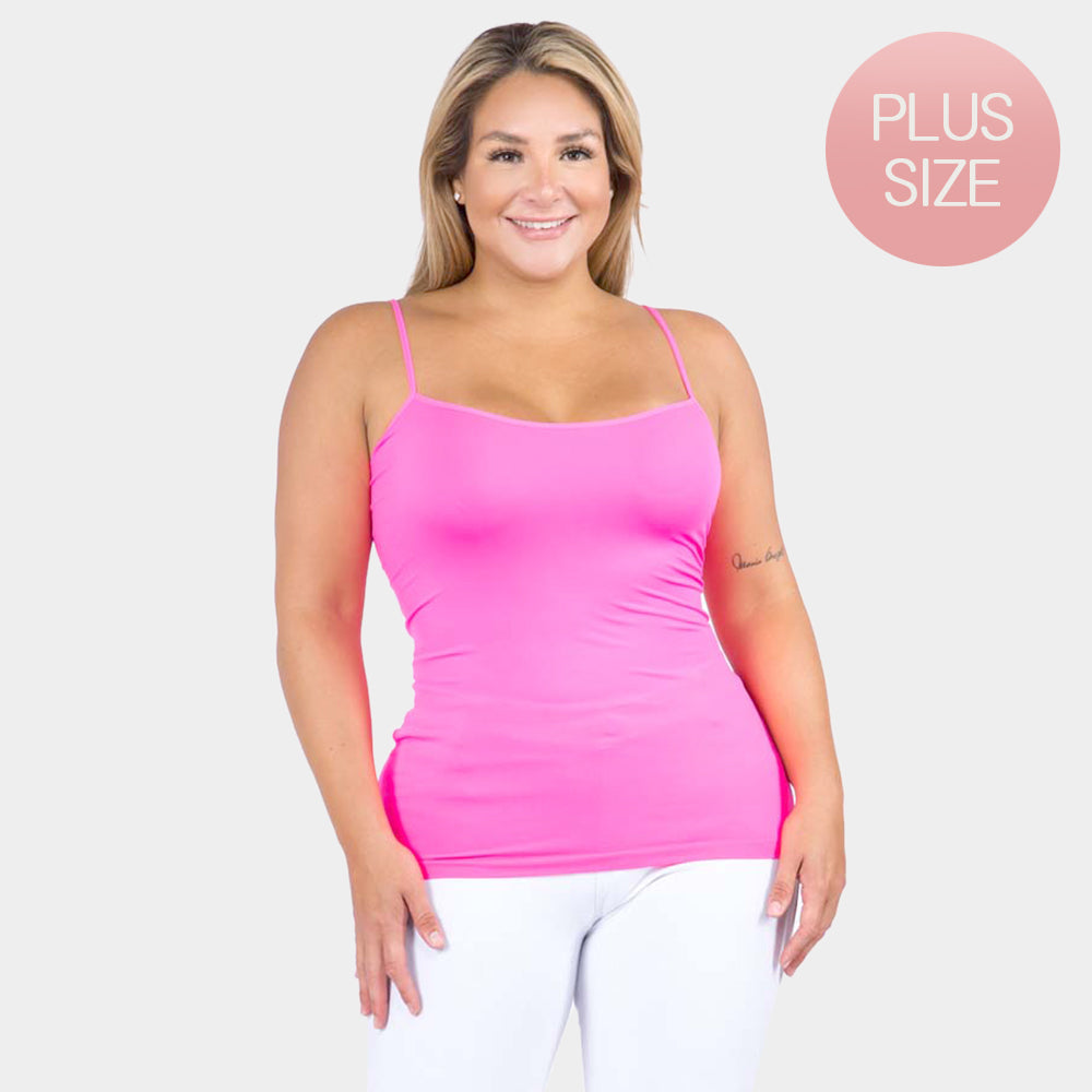 Plus Hot Pink Cami Top – iBESTEST