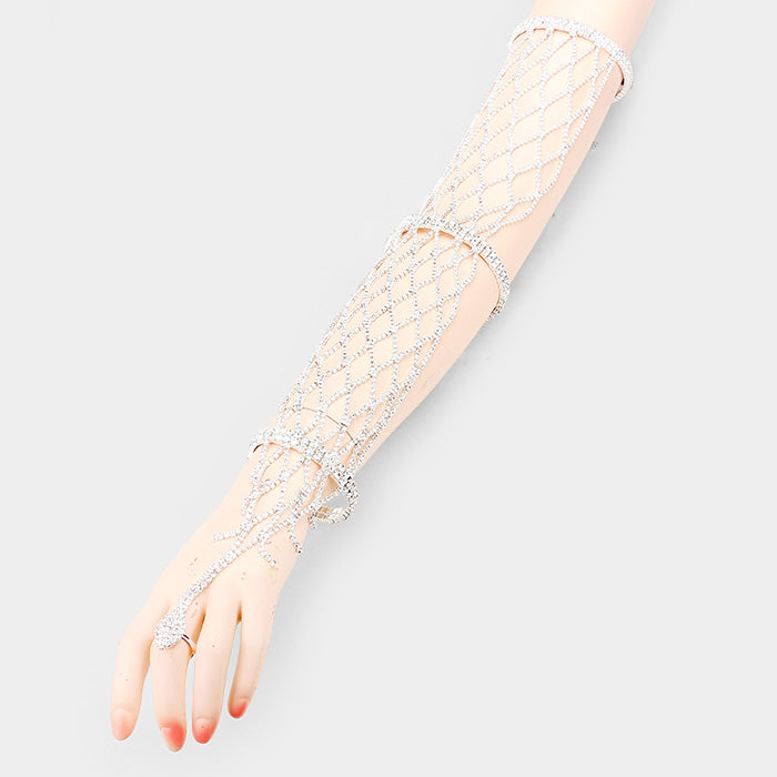 Silver Chain Arm Jewelry – iBESTEST